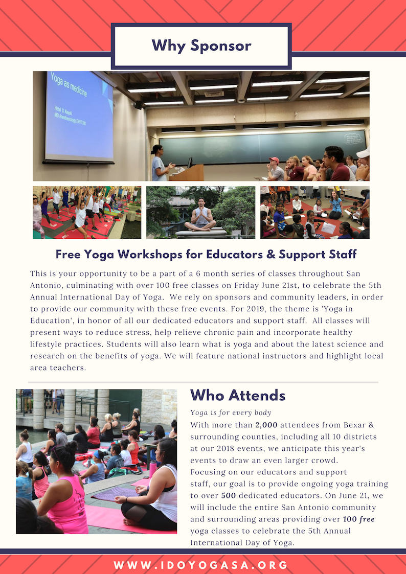 Idoyoga 2020 Sponsorship Proposal - International Day of Yoga 2025